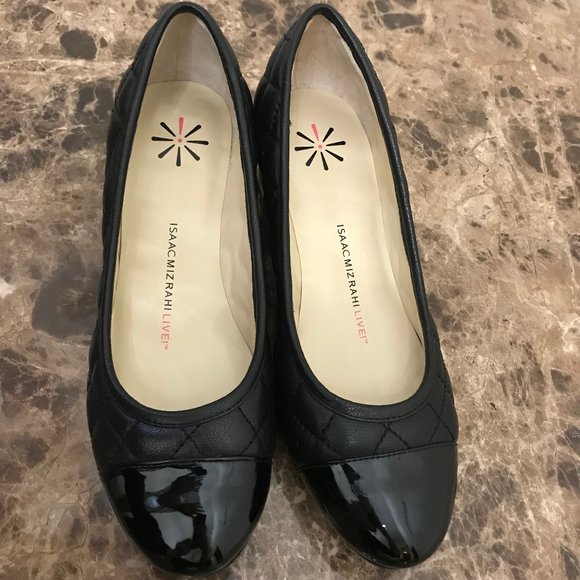 Isaac Mizrahi | Shoes | New Isaac Mizrahi Live Quilted Leather Pumps ...